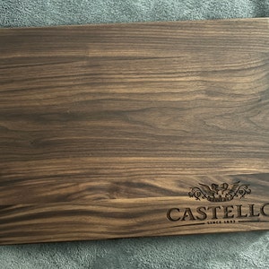 Custom Company Logo Cutting Board Engraved Cutting Board Personalized ...