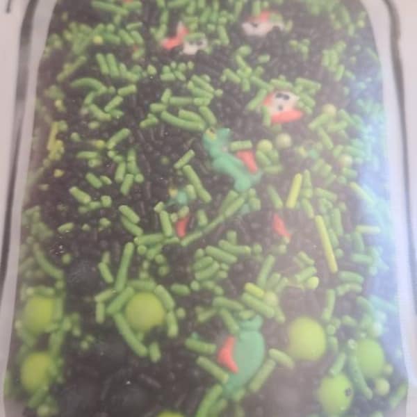 Cute Pandas - Custom Theme Sprinkle Mix Jars- Animal Cupcake Toppers ...