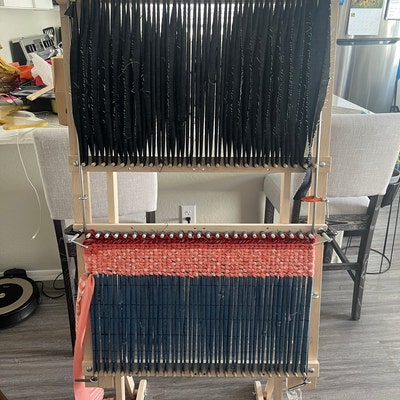 Easel Stand for Adjustable Twining Loom or Art in Solid Maple Made TO ...