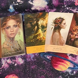 ELLE QUI Oracle DECK Cards and Guidebook by Melanie Delon & Arwen Lynch ...