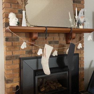 Mitten Key Chain / Handmade Mini Mitt Quarter Keeper Keychain / Mitten ...