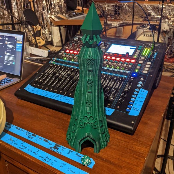 Elf Dice Tower 28mm Terrain or Dice Roller | D&D Scenery Dungeons and ...