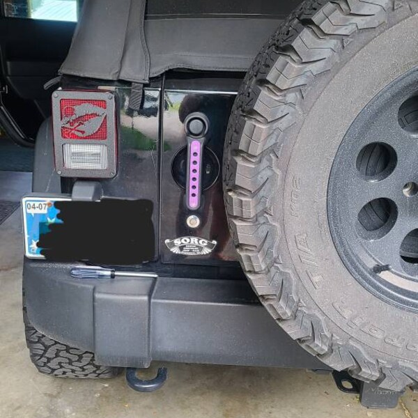 Patriotic American Flag Foot Pegs for Wrangler & Gladiator - Etsy