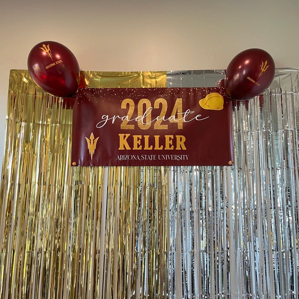 Graduation Party Banner, College Bed Party, Graduation Decor ...