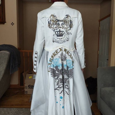 1X-2X Gypsy Rose Tattered Duster Rustic Boho Jacket Funky Hippie ...