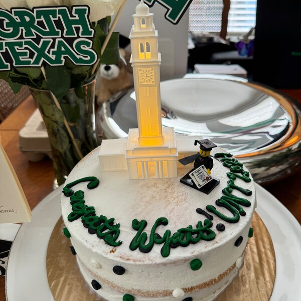 University of Texas Graduation Party Decoration, UT Cake Topper, Texas ...