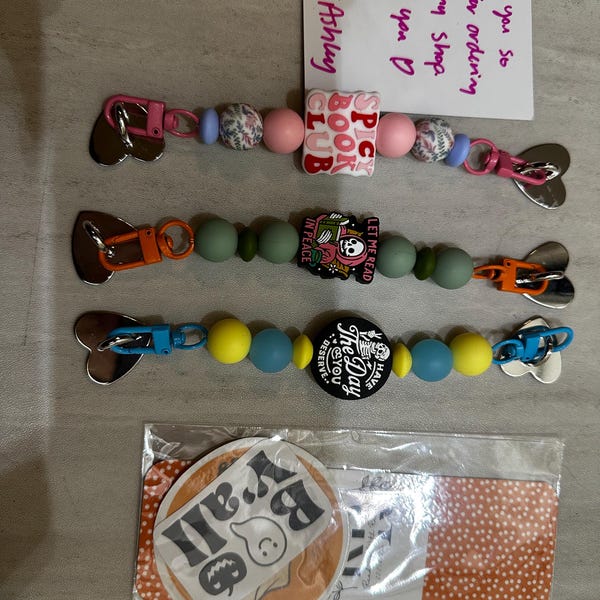 Bead Bookmarks Seed Bead Bookmarks Bookmarks Bookmark Handmade ...