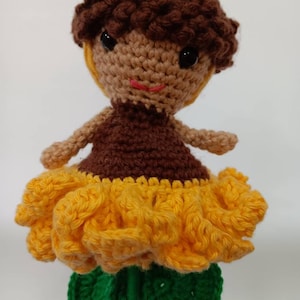 Reversible Sunflower Fairy Pattern, Amigurumi Pattern, Tutorial PDF ...