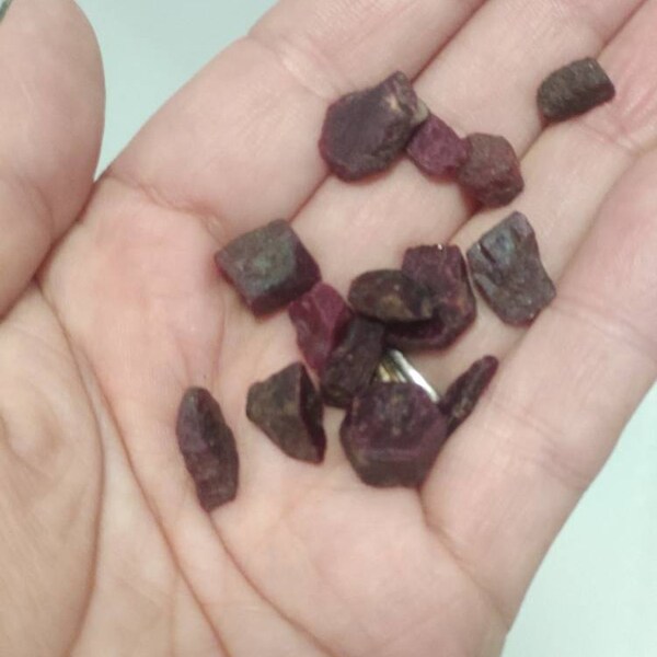 20 Pieces 5-11 Mm Multi Spinel Gemstone Rough/multi Spinel Burma/raw ...