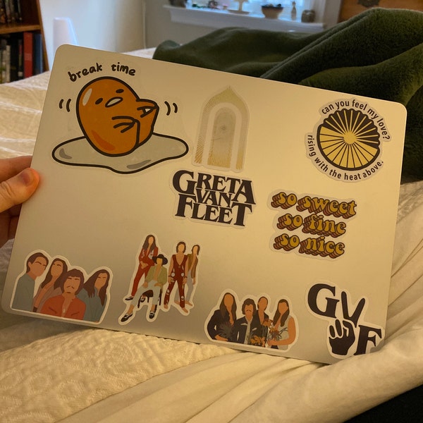 Greta Van Fleet Stickers - Etsy
