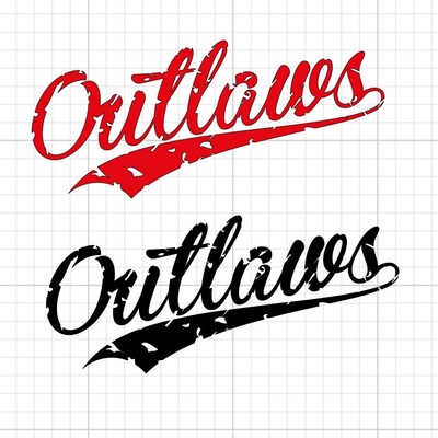 Outlaws Svg SVG DXF Baseball Svg Outlaws Baseball - Etsy
