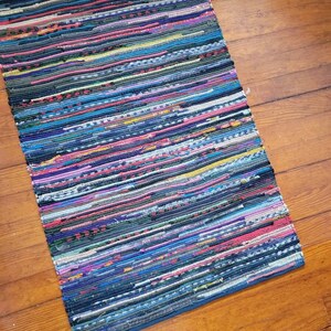 Handwoven Pendleton Wool Rag Rug 25 X 40 - Etsy