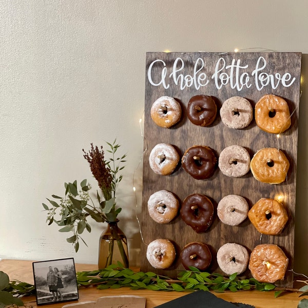 16 to 32 Pcs Donut Board, Donut Wall, Donut Holder, Donut Stand ...