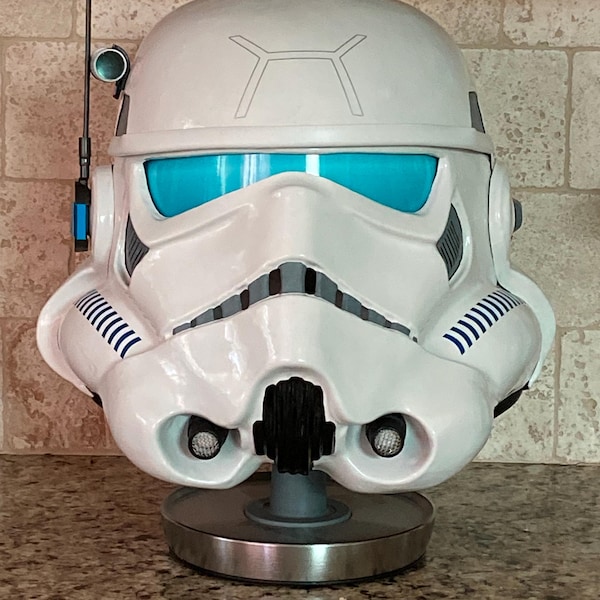ANH Stormtrooper Helmet Kit Glossy ABS UV Stable Screen Accurate Full ...