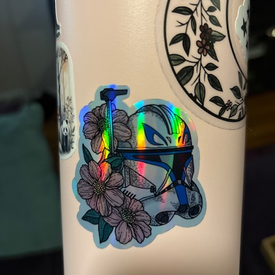 Star Wars Bad Batch Holographic Vinyl Stickers laptops//party Favors ...