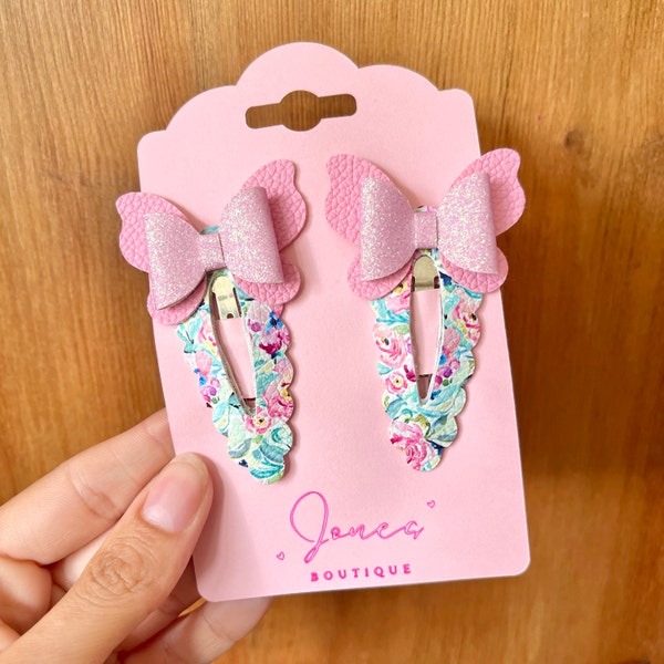 Snap Clip Display Card SVG, Bow Display Card, Hair Clip Card DXF, Bow ...