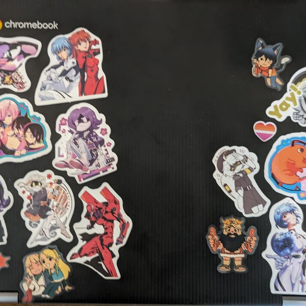 Dunmeshi Clear Sticker Sheets 8x5 - Etsy