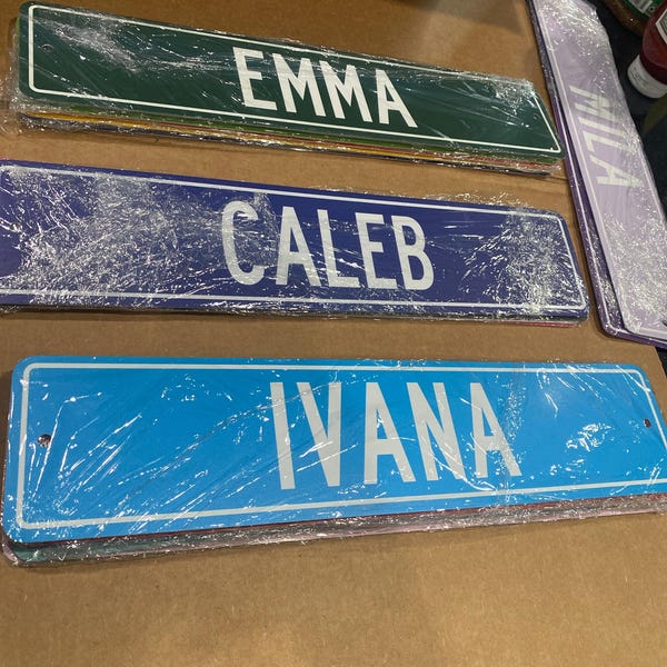 Custom Road Signs I Personalized Road Sign I Custom Metal Street Sign I ...