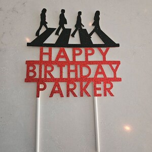 Super Mario Inspired Personalized Name Cake Topper - Etsy