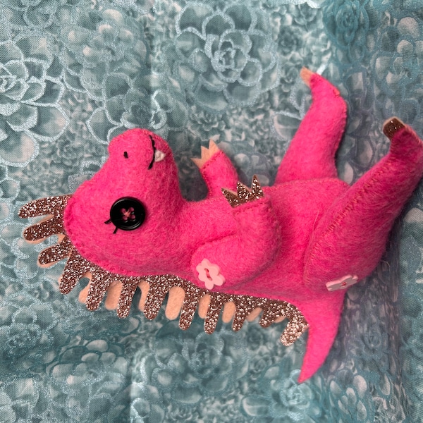 Godzilla Felt PDF Pattern. DIY Softy Plushie Toys. Easy Pattern With ...
