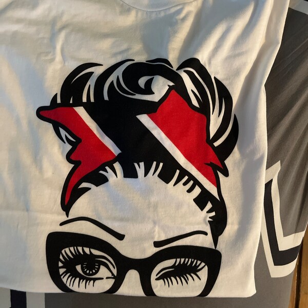 VI Madras Flag T-shirt: Virgin Islands Souvenir Tee - Etsy