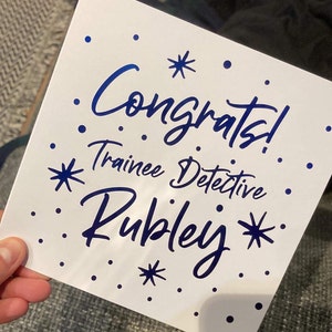 Personalised Welcome to the Team Card New Apprentice New - Etsy