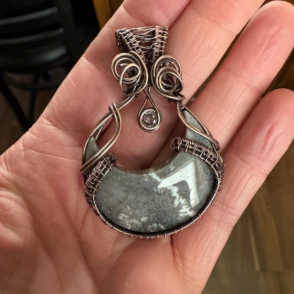Molly Moon Pendant Tutorial. Wire Wrap Pdf Tutorial Download. Many ...