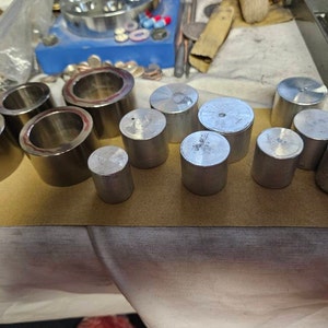 Coin Ring Punch 1/2 Coin Ring Tools Center Punch That Will Punch A Hole ...