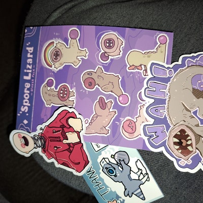 Tulip Snakes 2.6 X 2.6 Inches Lethal Company Glossy Sticker for Laptop ...