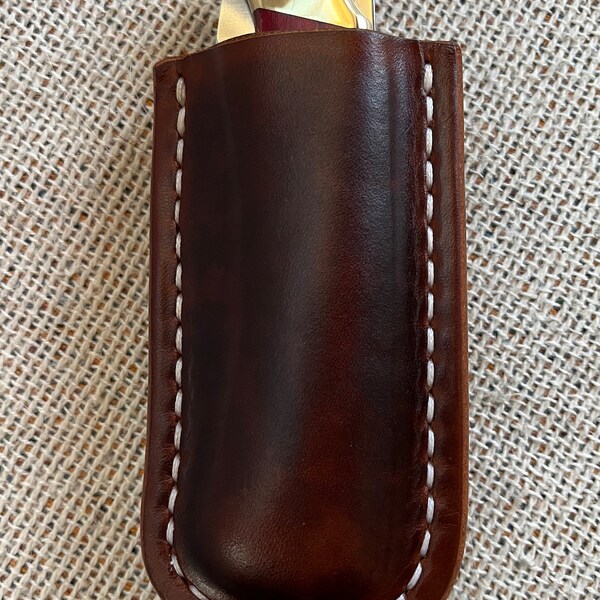 Case Trapper Leather Knife Sheath HD 8/9 Oz Right Hand - Etsy