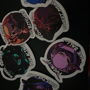 Undertale Multiverse-star Sanses Squad Meme Stickers Die Cut Sticker ...