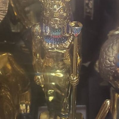 Vintage Anubis Mini Sarcophagus Box Ancient Egyptian God Anubis ...