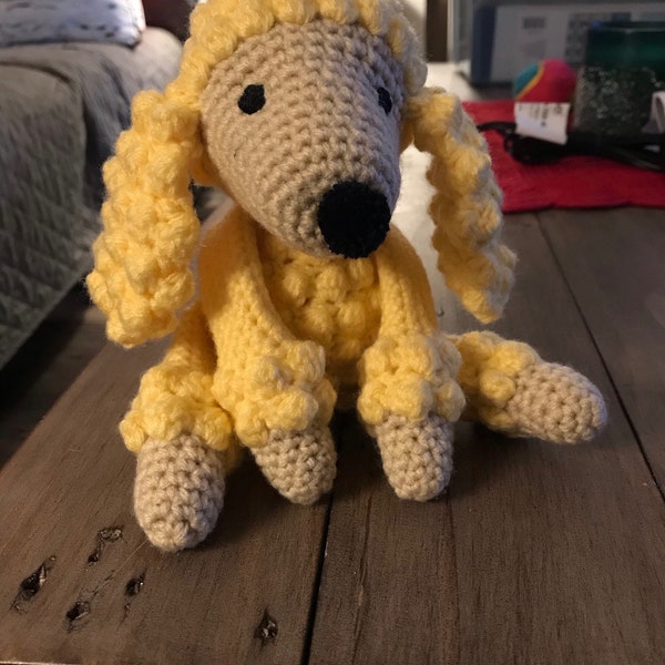 Reina, the Poodle - Crochet Pattern, PDF PATTERN - by Bbadorables - Etsy