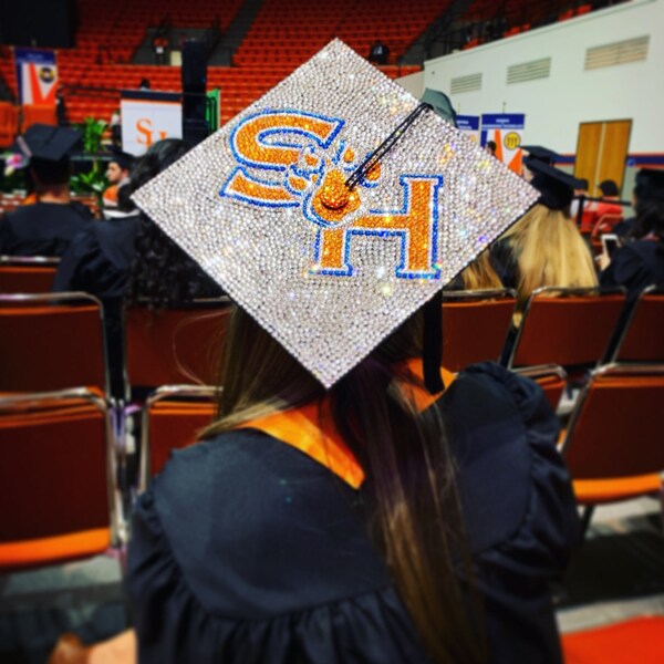 GRADUATION CAP Bedazzled in Crystals!!! - Etsy