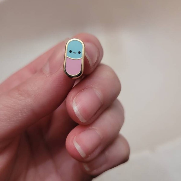 Happy Pill Earrings - Pill Earring Stud Pharmacist Earrings Doctor ...