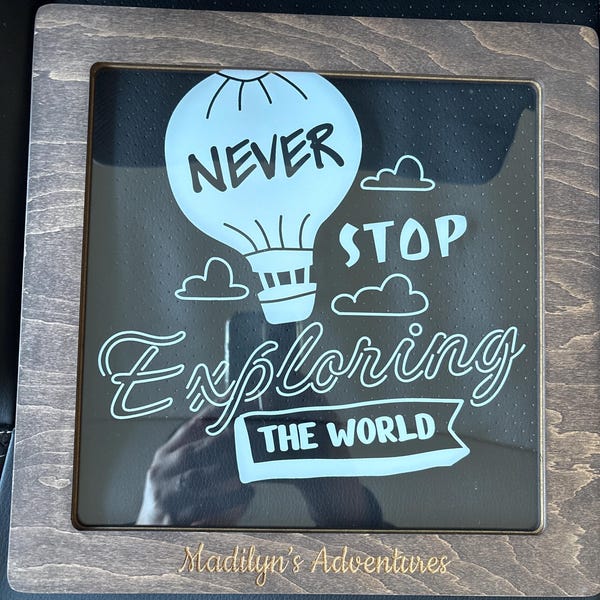 Travel Adventure Archive Box, Travel Memory Box, Ticket Saver Box ...