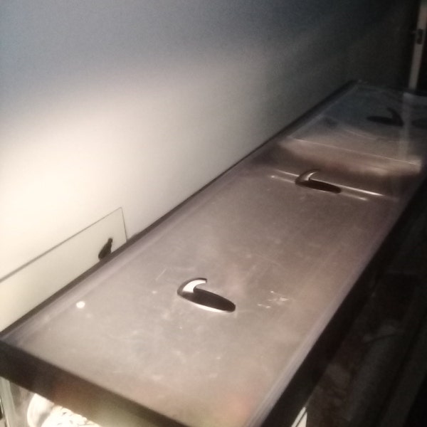 Aquarium Terrarium Fish Tank Lid Canopy Replacement Top Hinge Rubber ...