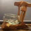 Funny Face, Funny Wood Meme, Wood Face Figurine, Wood Carving, Table ...