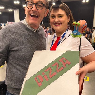 Krusty Krab Pizza Box, Full Size Costume Prop From Spongebob Pizza ...