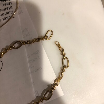 Copper Oval Cable Chain Necklace, 3.1 Mm, Soldered Links, Fold Over ...