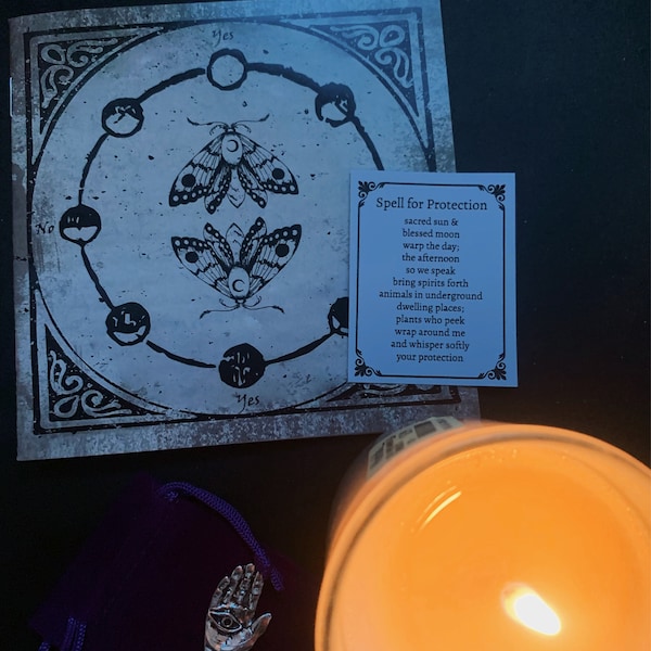 Token of Protection Witchcraft Talisman Wiccan Amulet Charm Hand Eye - Etsy