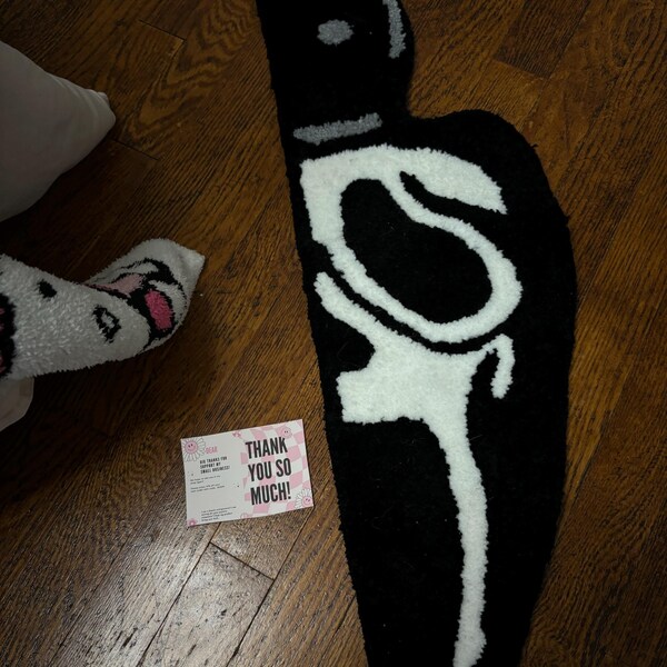 MF Doom Tufted Rug - Custom Rug - Handmade Rug - Etsy