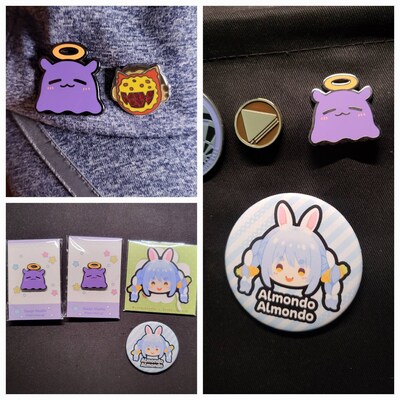 Hololive Vtuber Tako Ina Ninomae Ina'nis Takodachi Enamel Pin, Fan ...