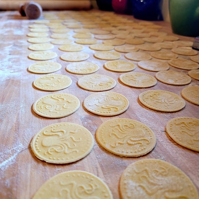 Octopus Corzetti Pasta Stamp Made in Fine Beech Wood From the Tuscan ...