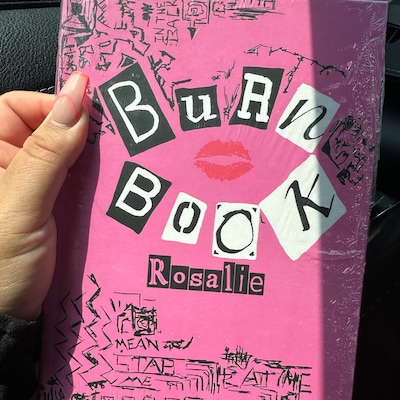 Burn Book Font, Burn Book Alphabet, Burn Book Letters, Mean Girls Party ...