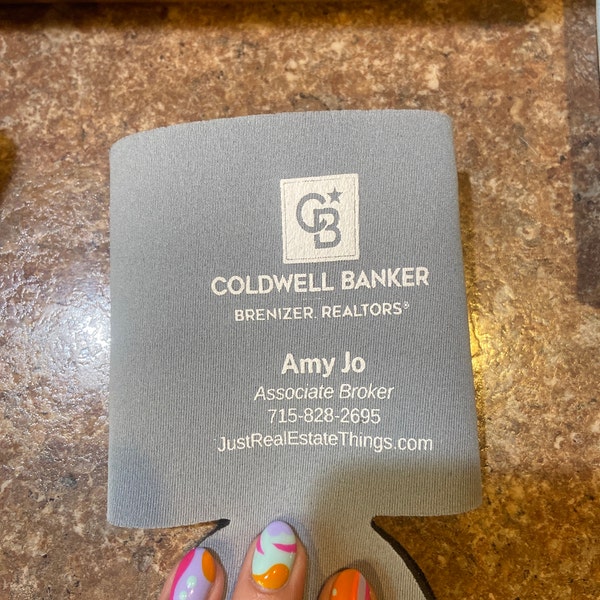 Real Estate Custom Can Cooler, Top 10 Things to Sell Your Home, Agent ...