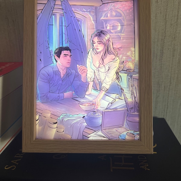 Fated Soup Scene Rhys and Feyre Acotar Series Officially SJM Licensed ...