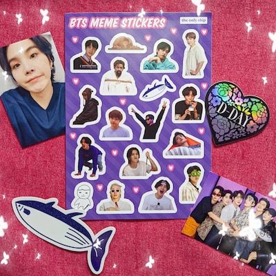 BTS RM LOST Sticker Sheet - Etsy
