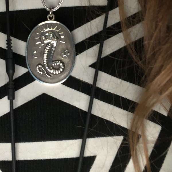 Sterling Gnostic Lion Serpent - Etsy