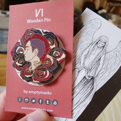 Arcane Flower Pins Viktor Jayce Talis Silco Caitlyn - Etsy UK